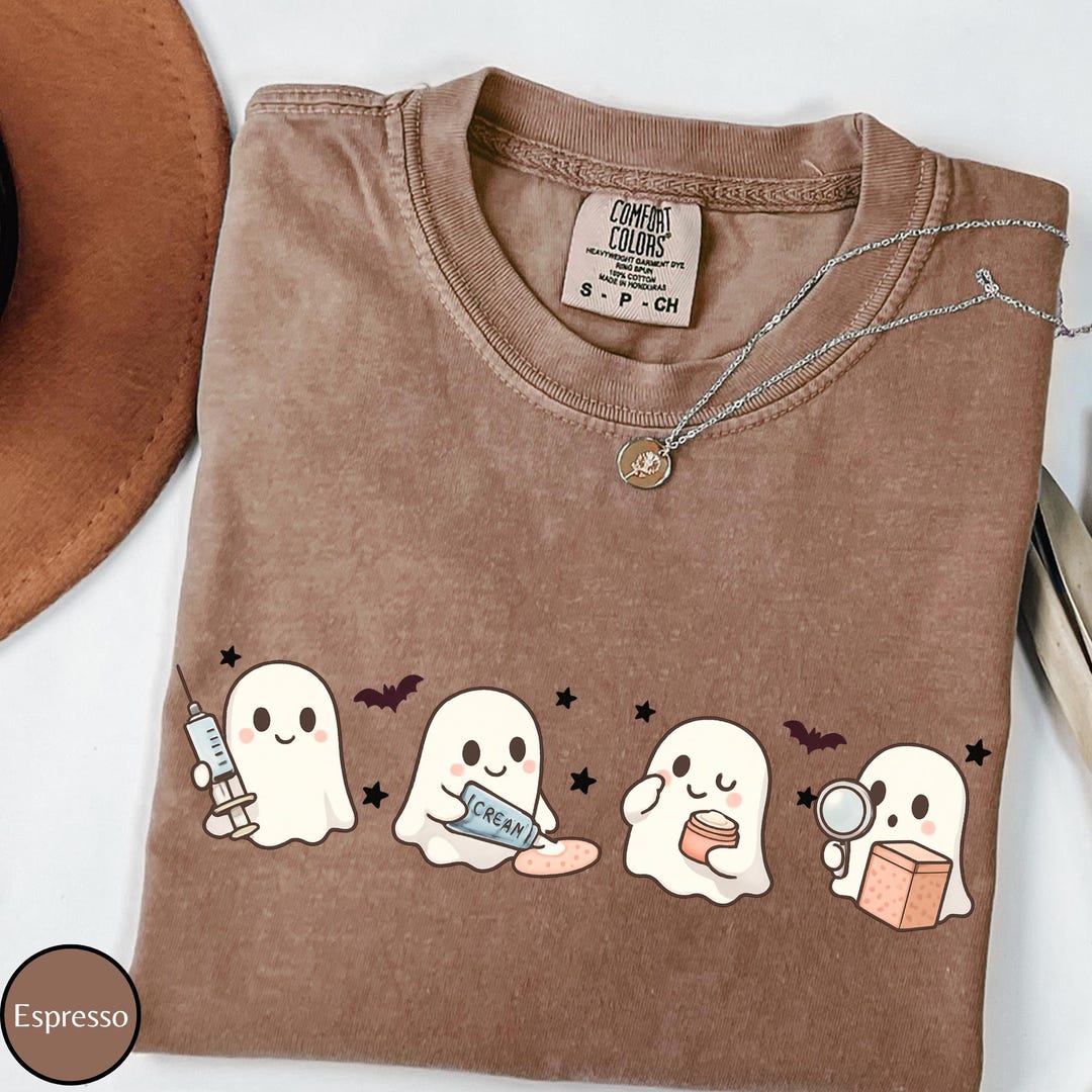 Halloween Dermatology Shirt, Spooky Derm Tee, Skin Cancer Awareness ...