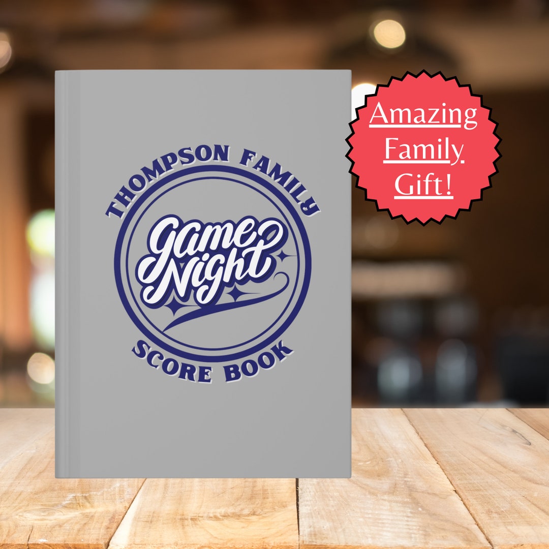 Family Gaming Gift, Family Game Nights, Personalized Family Game Gift ...
