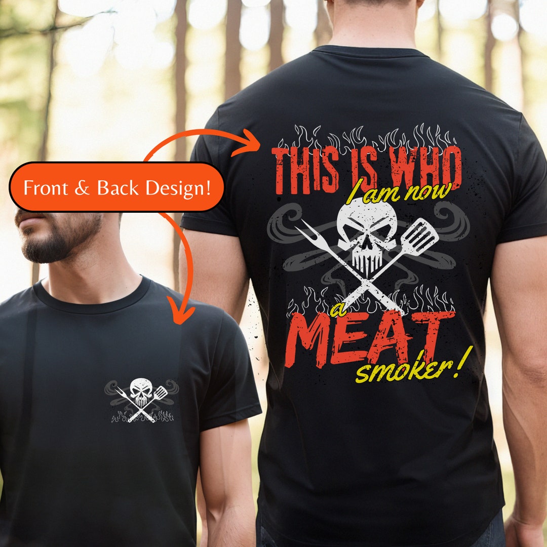 Grunge Meat Smoker Shirt, Meat Smoker Gift for Him,smoker Essentials ...