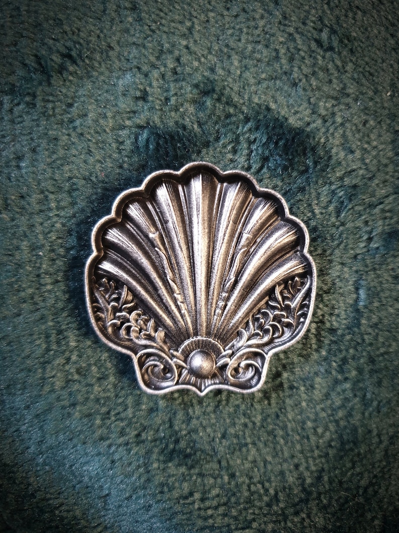 Scallop Shell Pin - Etsy