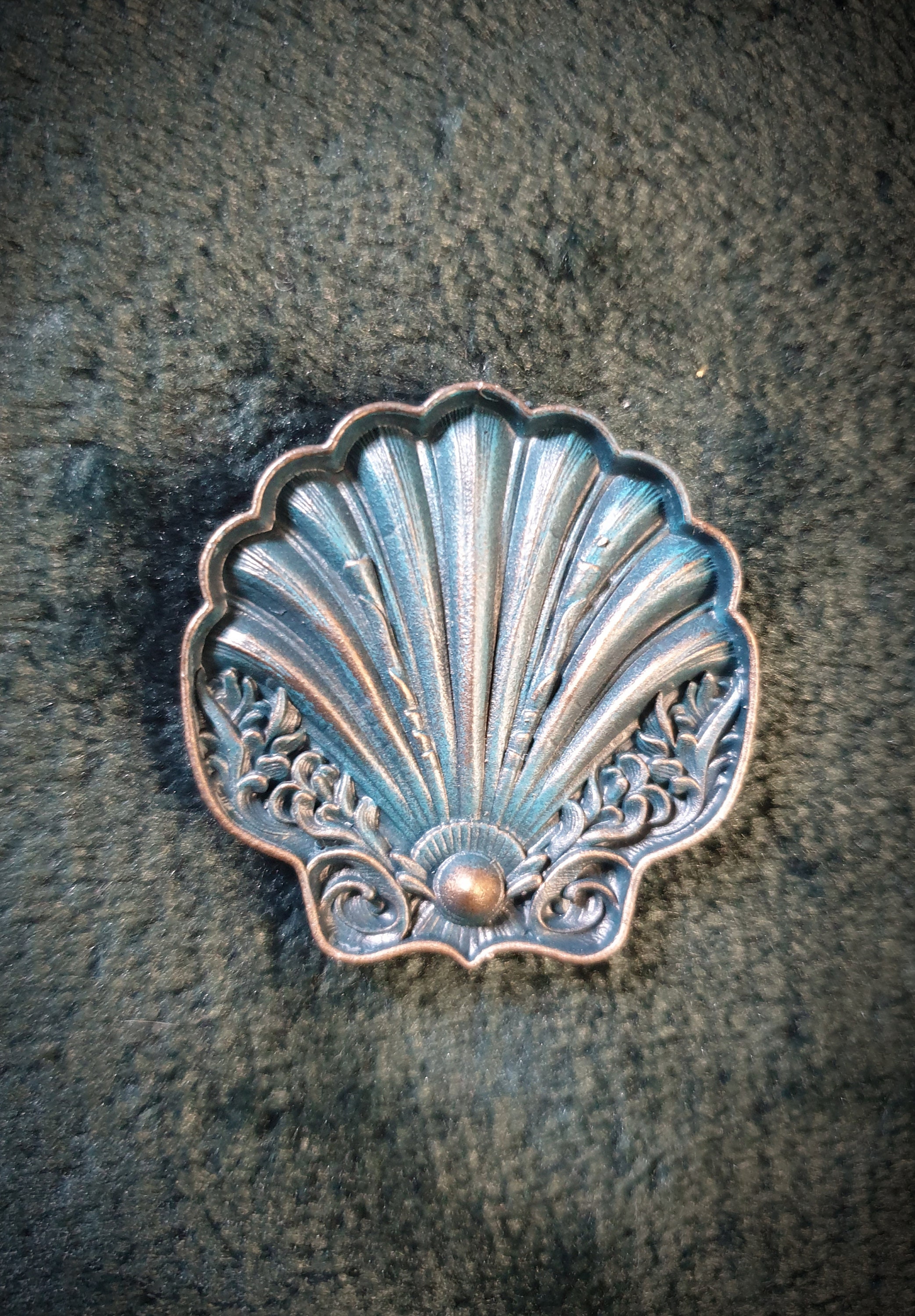 Scallop Shell Pin - Etsy
