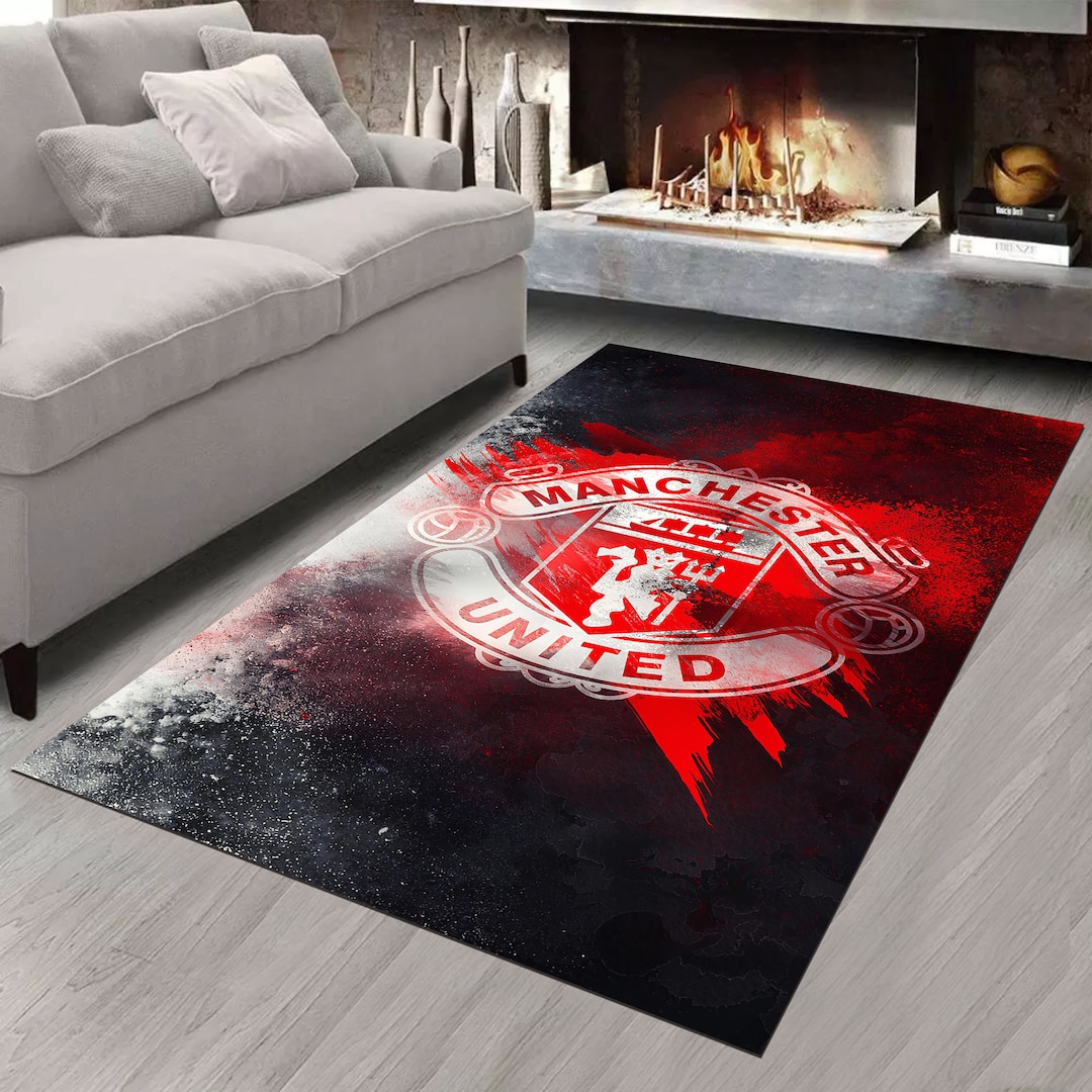 Football Rug Football Club Rug Sports Rug Sports Room Rug - Etsy