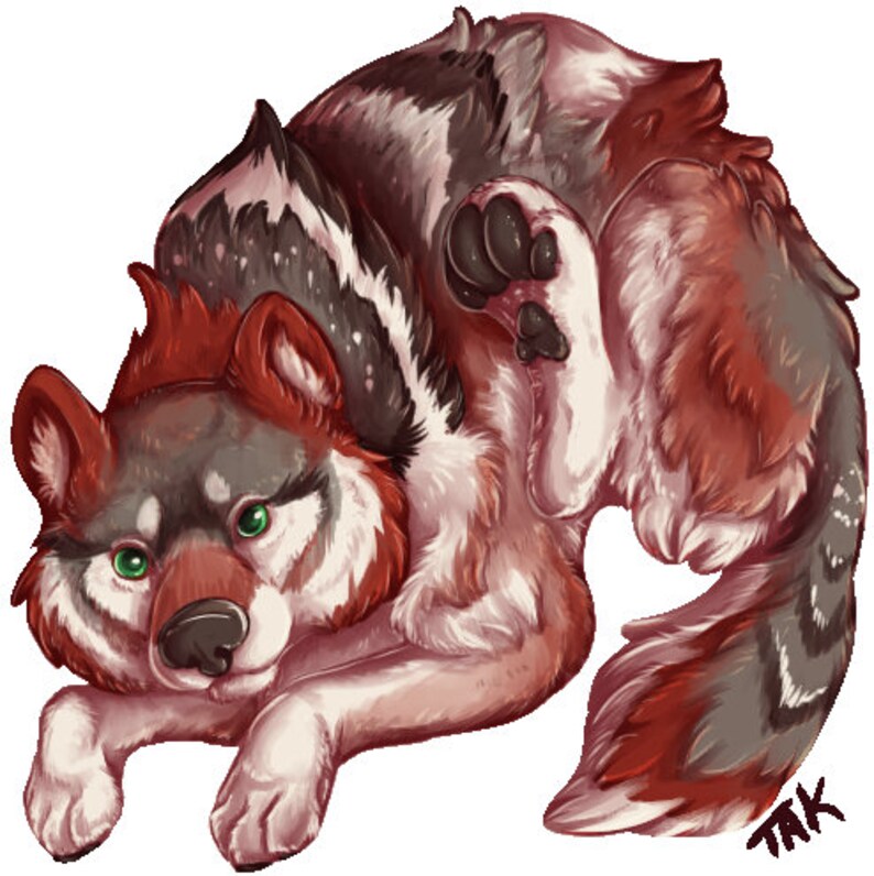 Wolf Character / Adopt Base PSD FILE - Etsy