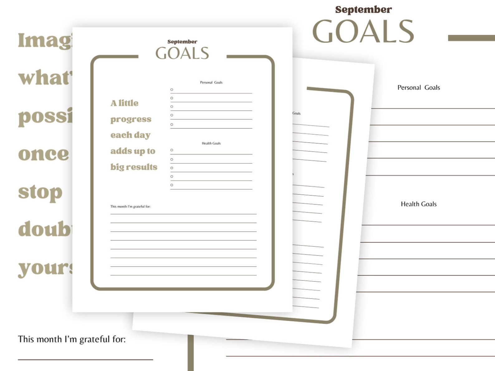 2023-2024 Calendar Printable Boho Printable Calendar Minimalist ...