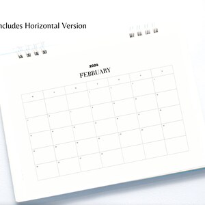 Wall Calendar 2023-2024 Printable and Editable | Minimalist Calendar ...