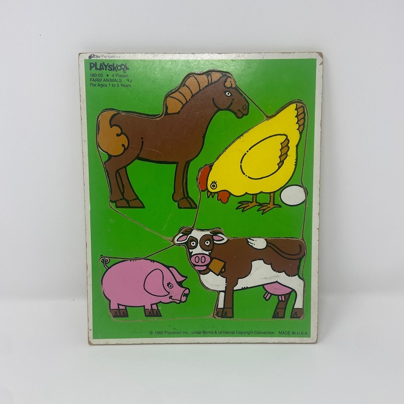 Playskool Puzzles - Etsy