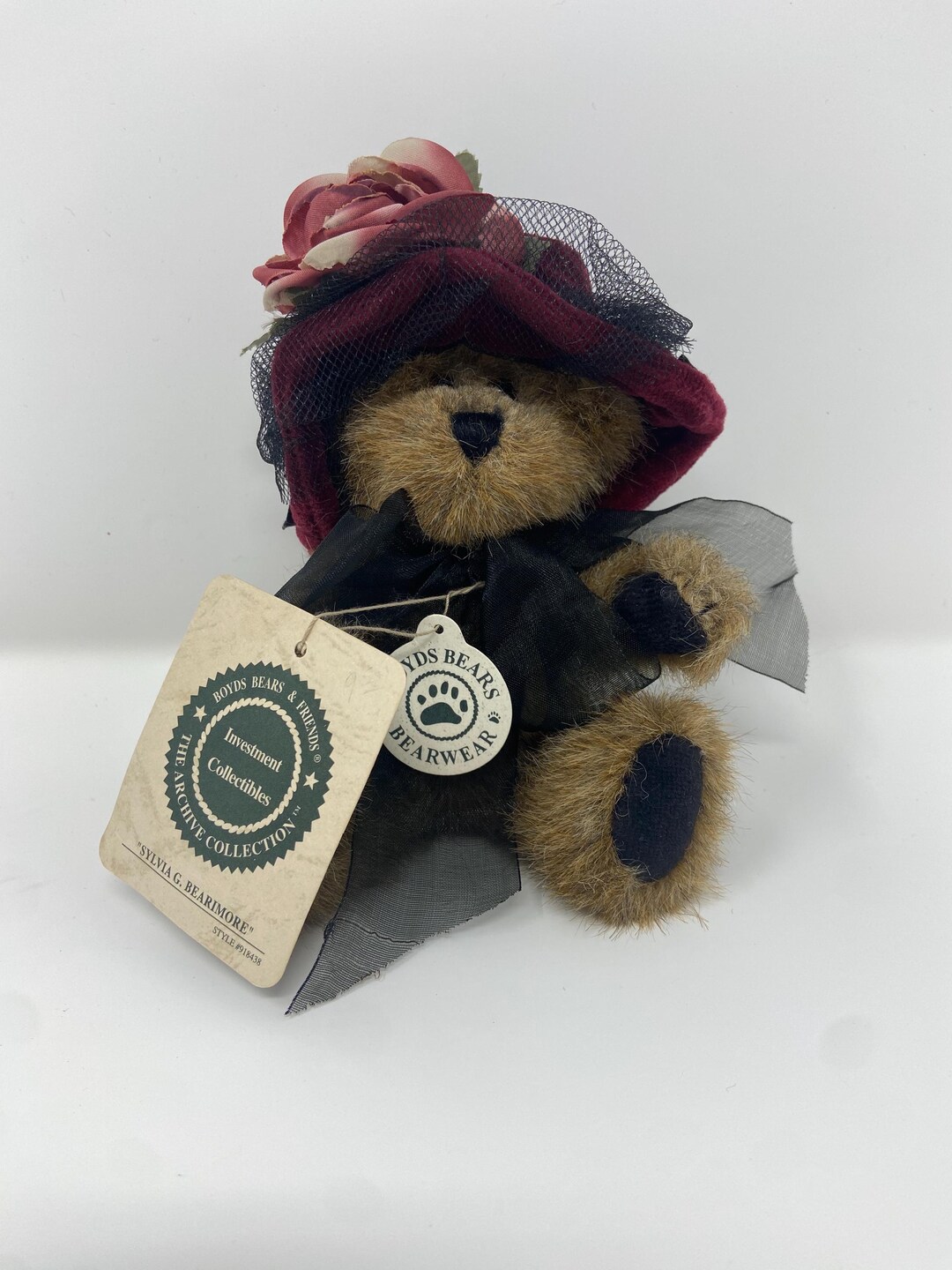 Boyds Bears - the Archive Collection - Sylvia G. Bearimore - Etsy