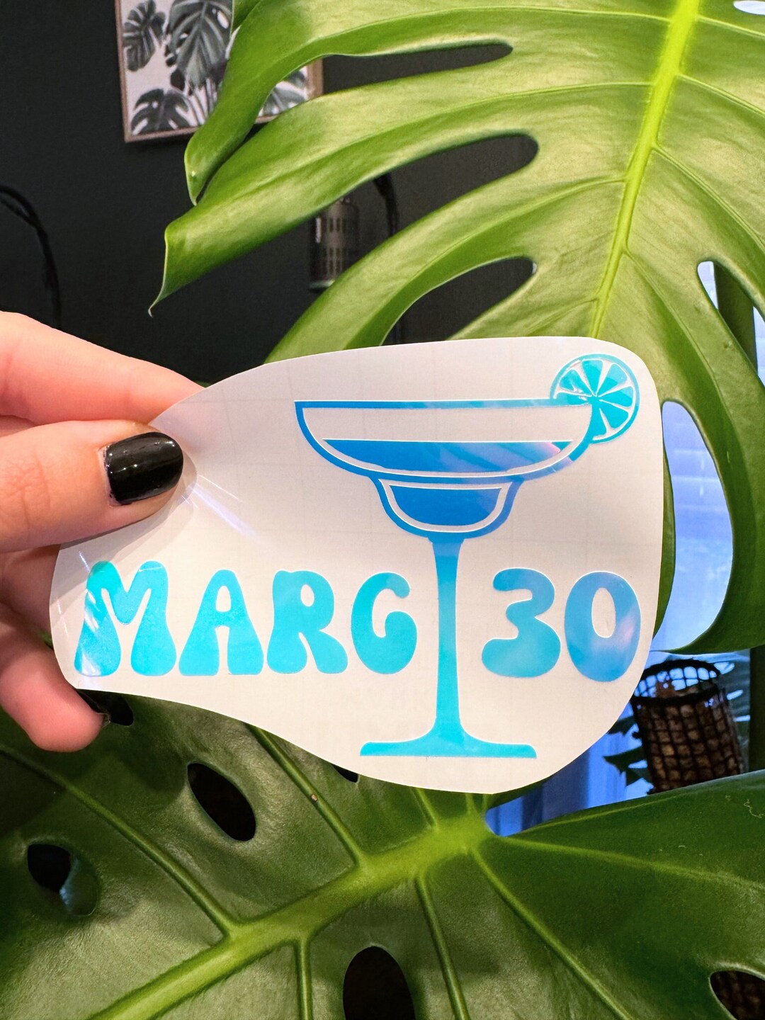 Marg 30 Vinyl Decal | Fun Margarita Lover Sticker for Happy Hour - Etsy