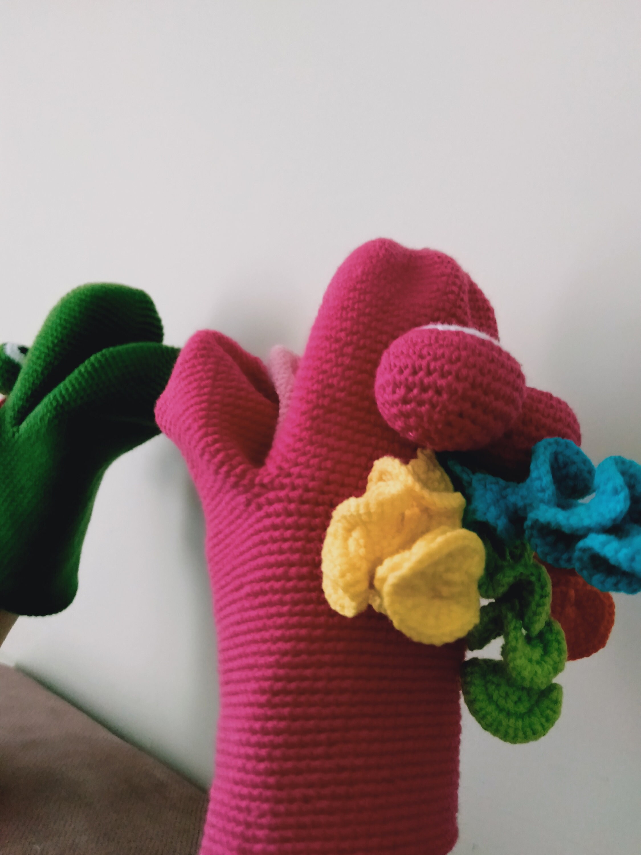 Crochet Handpuppet, Amigurumi Educational Toy Handpuppet,child ...