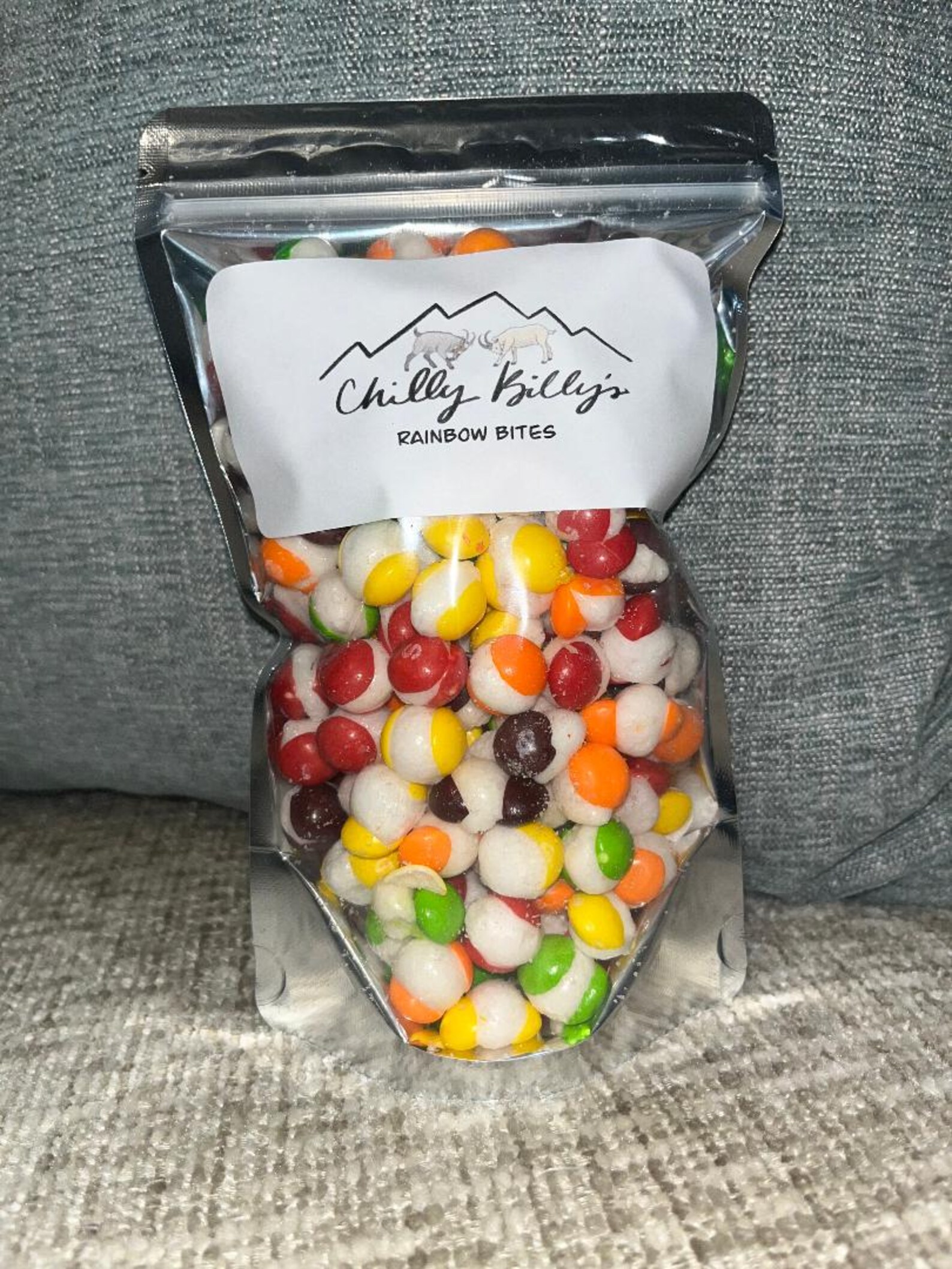 Chilly Billy's Freeze-dried Candy and Snacks. Skittles, Milk Duds ...