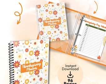 November Planner, Digital Planner, Instant Download, Printable Planner ...