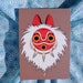 Mononoke Mask A5 Artprint - Etsy
