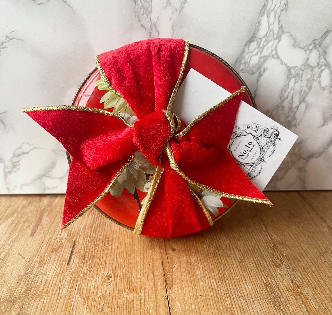 Vintage Traditional English Toffee Tin Gift, Full of Slab Toffee ...