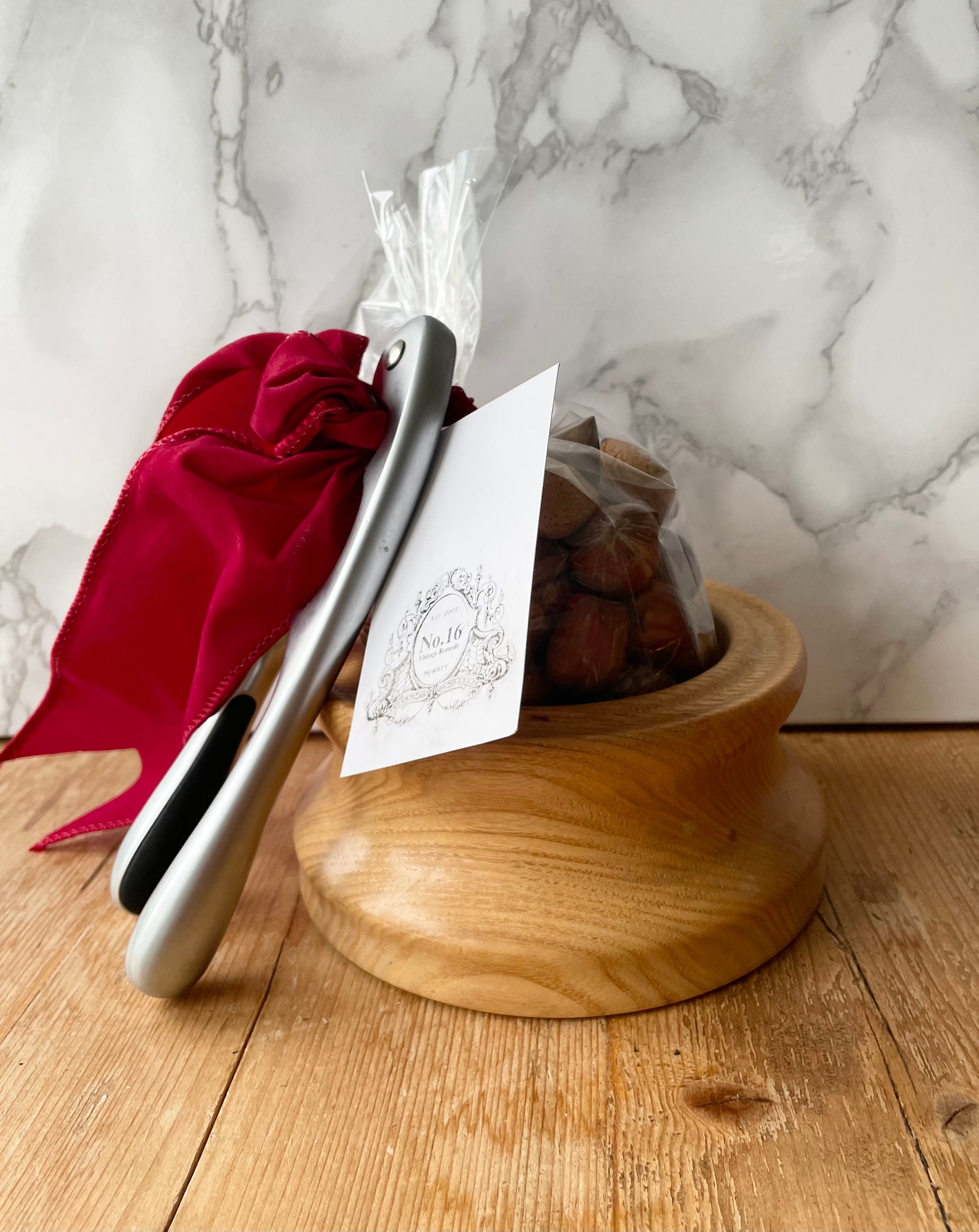 Vintage Nutcracker Gift, Organic Whole Mixed Nuts Complete With Vintage ...