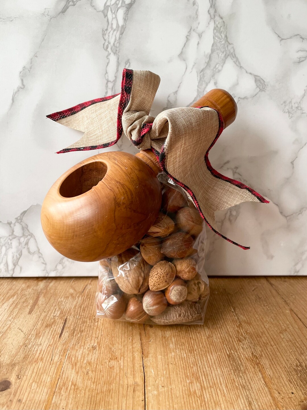 Vintage French Nutcracker Gift Set Solid Wooden Screw With - Etsy