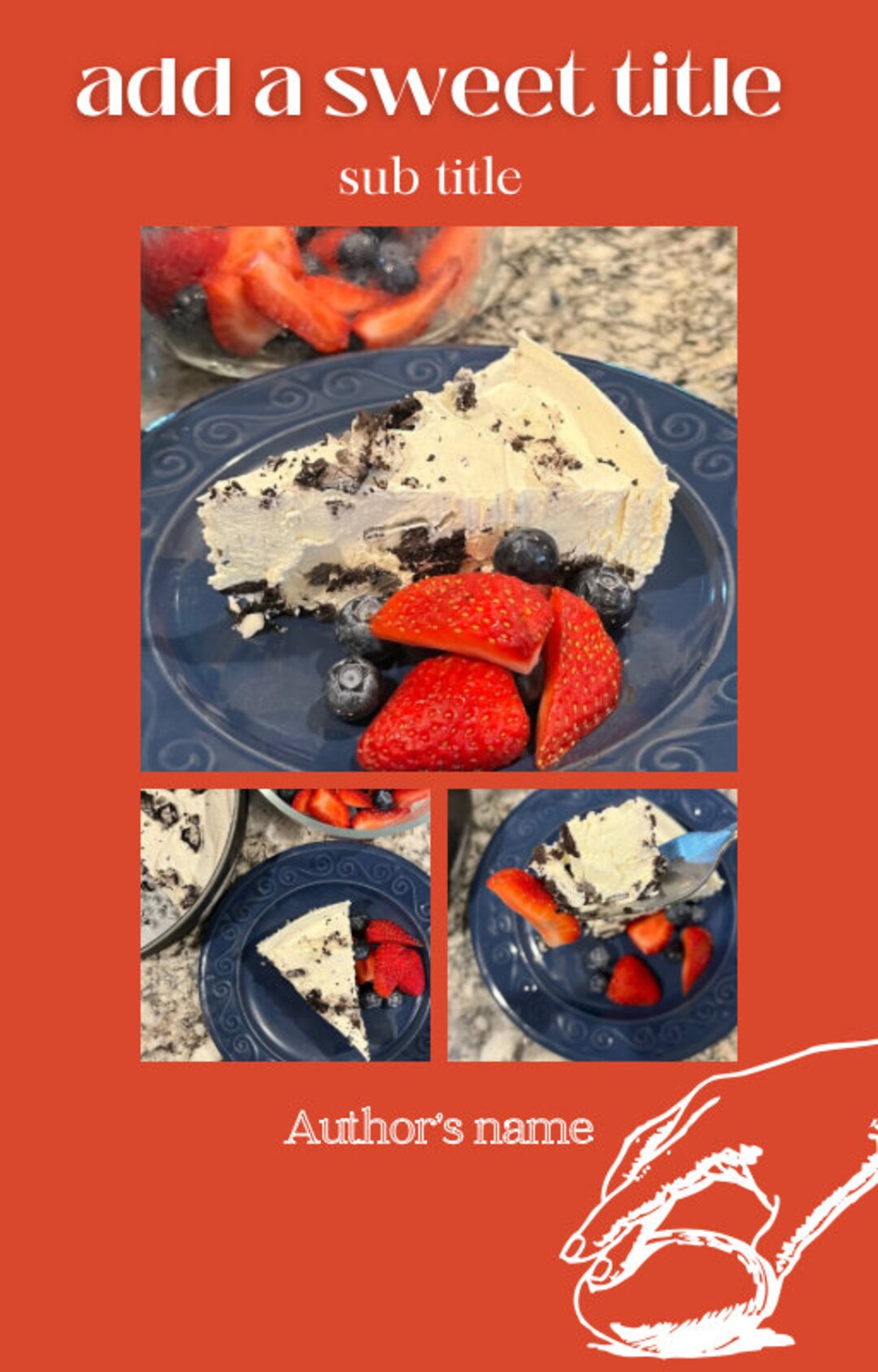 Editable Dessert Ebook Template - Etsy