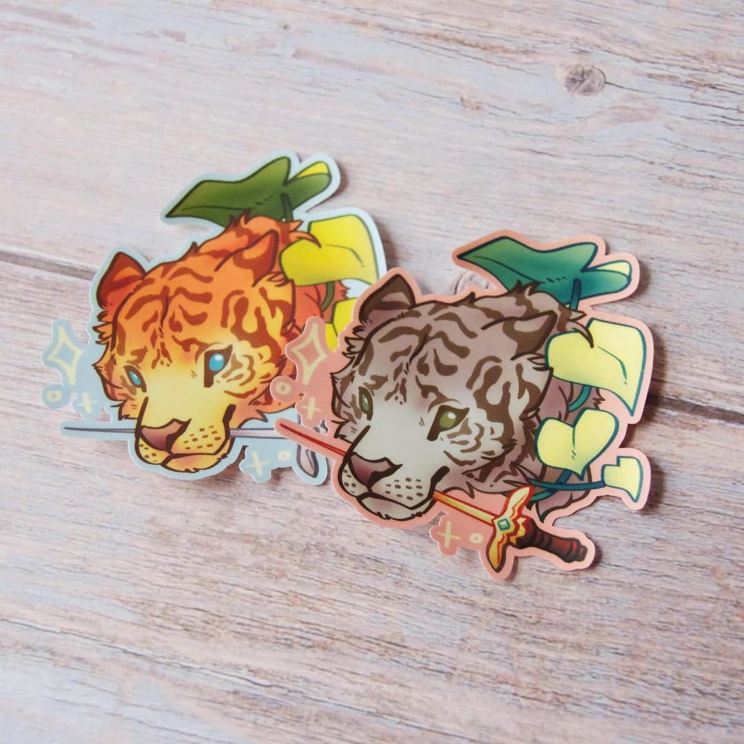 Tiger Blade Sticker 3 Inch - Etsy