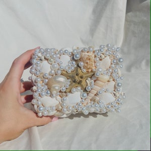 Mystical Seashell Jewelry Box, Mermaid Core Ticket Box, Star Fish ...
