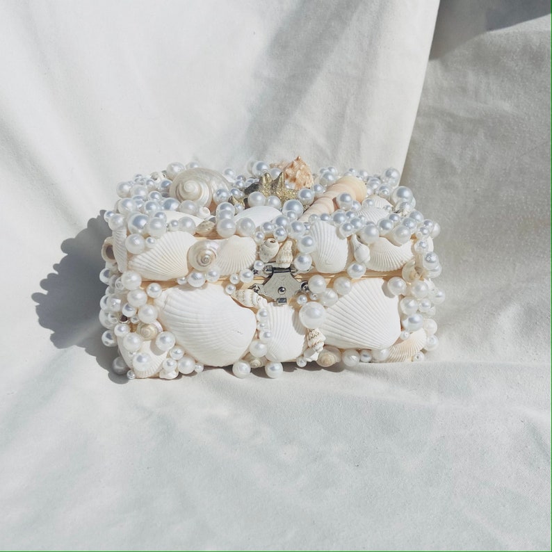 Mystical Seashell Jewelry Box, Mermaid Core Ticket Box, Star Fish ...