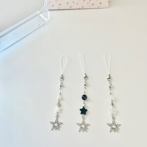 Star Phone Charms | Y2k Keychain | Matching Phone Charms | Cute Silver ...