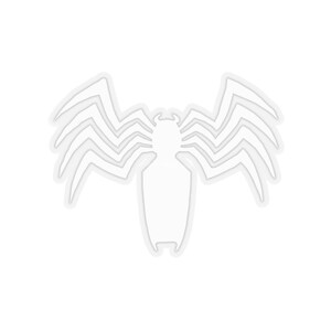 Venom Logo Minimalistic Sticker, Laptop Stickers, Water Bottle, Spider ...