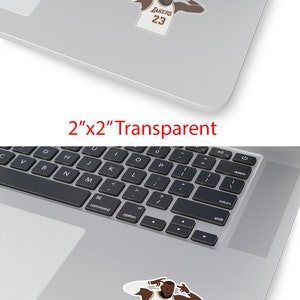 Lebron James, King Lakers Sticker, Crown Laptop Stickers, Water Bottle ...