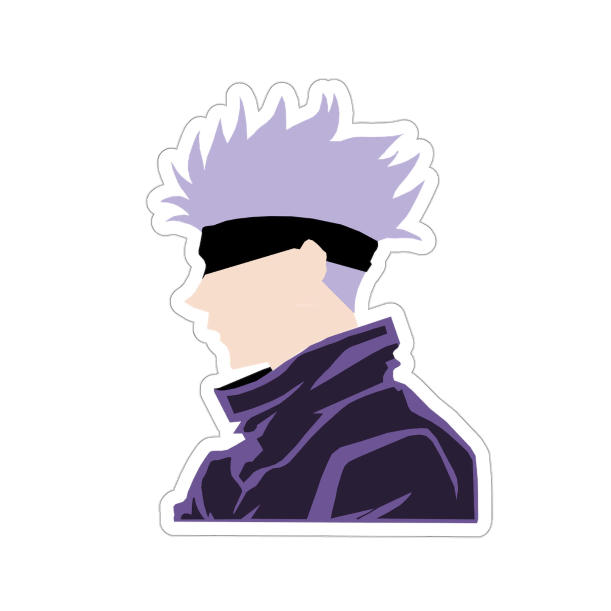 Gojo Satoru Minimalistic Sticker, Laptop Stickers, Water Bottle ...