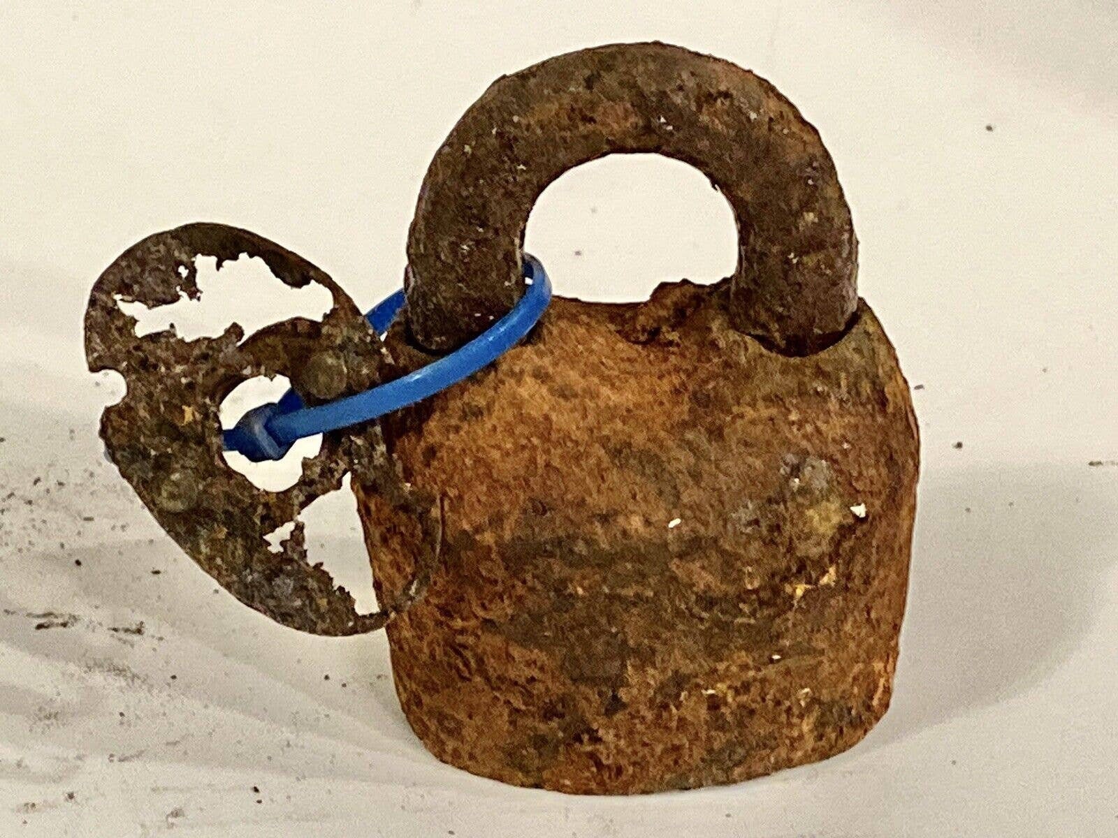 Antique Vtg Scandinavian Jail Jailer Prison Iron Padlock Lock Rustic - Etsy