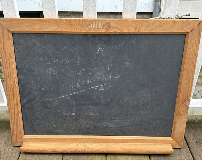 Vintage National School Slate Co. Slatington PA Slate Chalkboard With ...