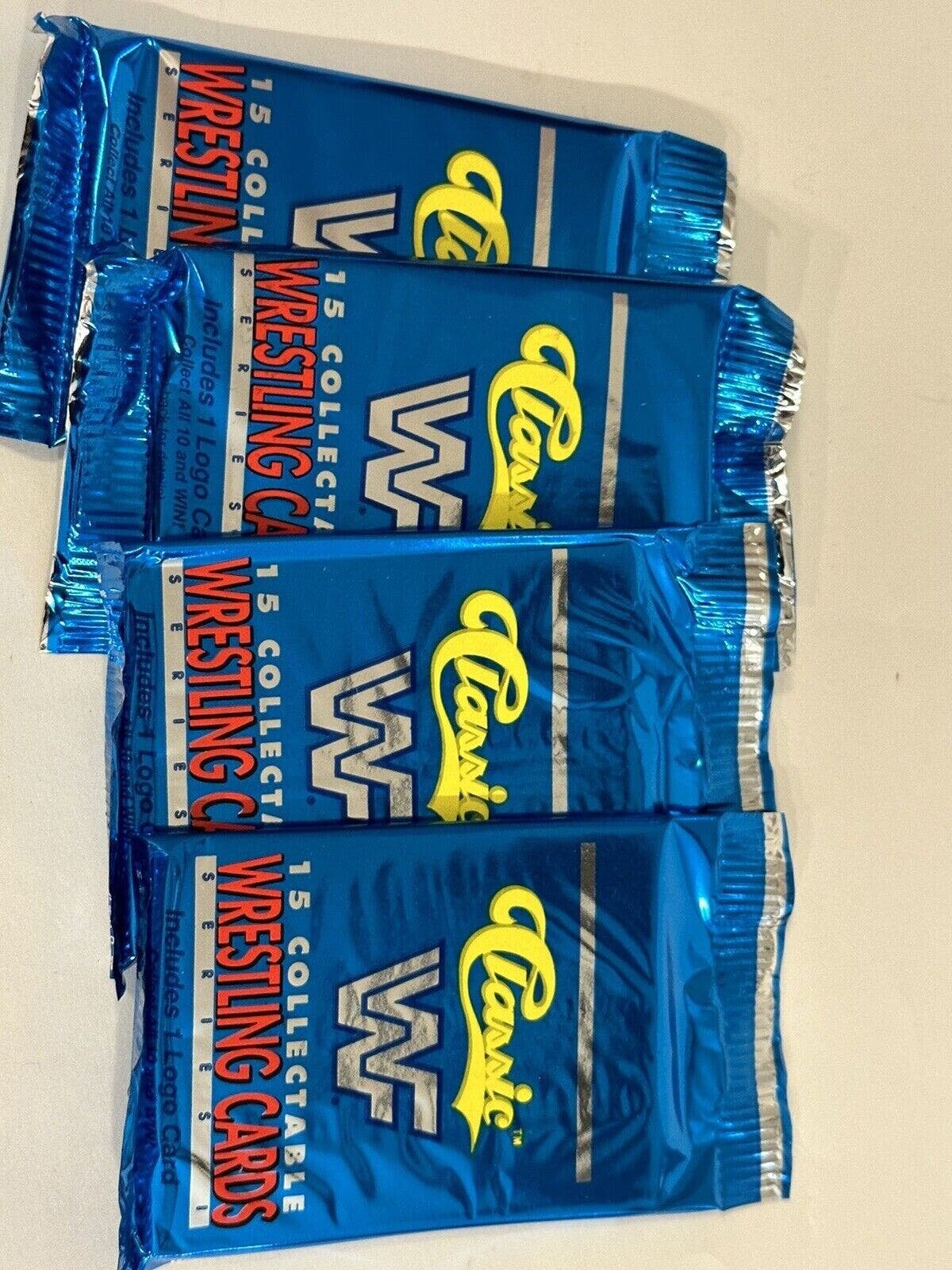 1990 Classic WWF Wrestling Series 1 Cards Full Box of 36 Sealed Foil ...