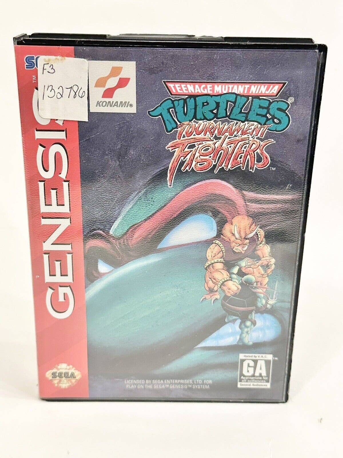 Teenage Mutant Ninja Turtles Tournament Fighters Sega Genesis - Etsy