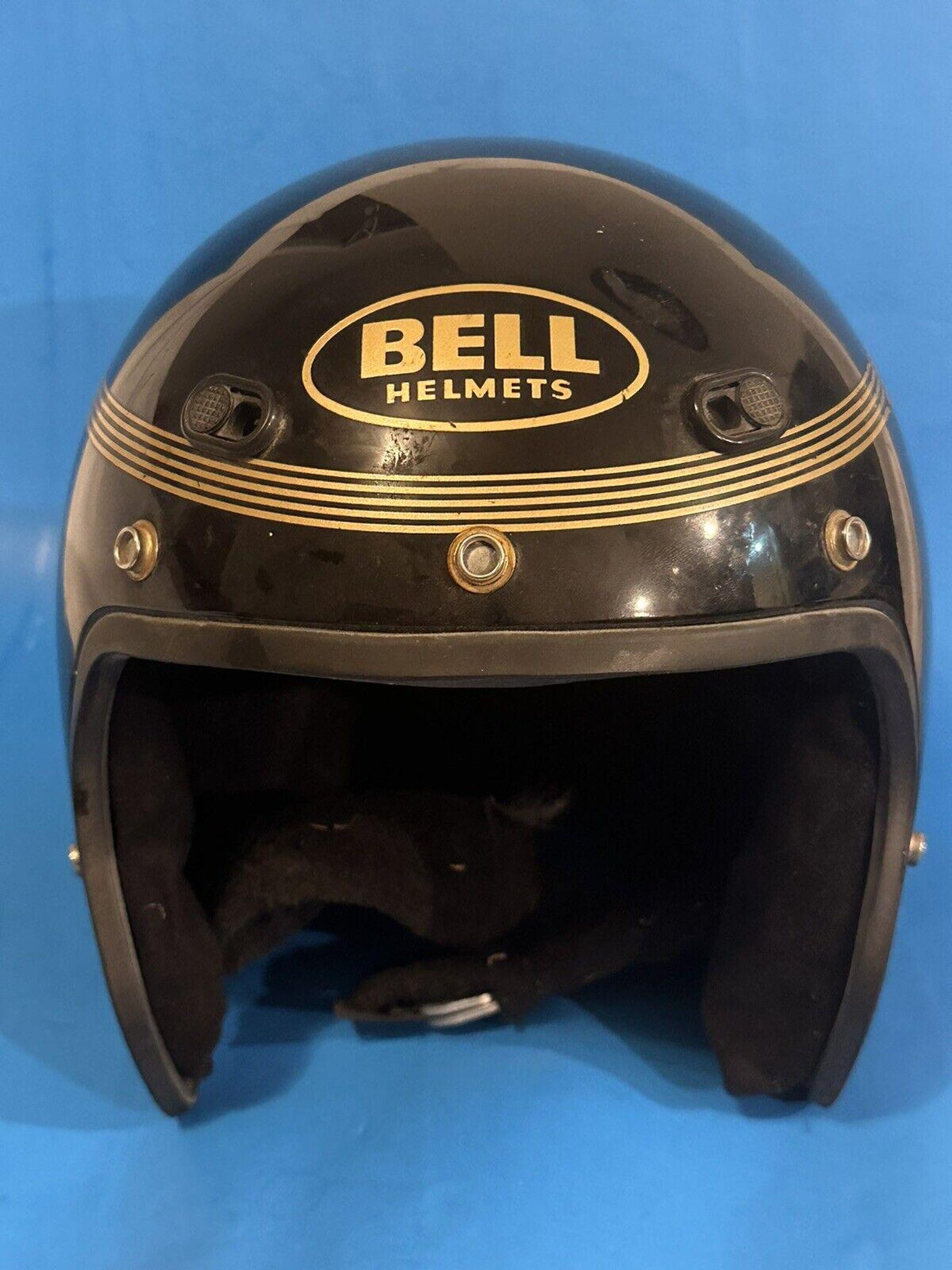 Vintage Bell Sprint Motorcycle Helmet Large /XL - Etsy
