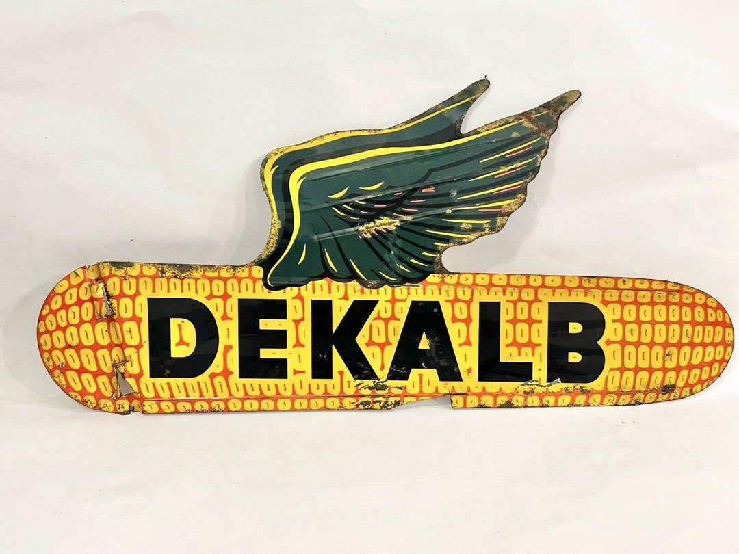 Dekalb Flying Ear Corn Double Sided Weathervane Metal Sign - Etsy