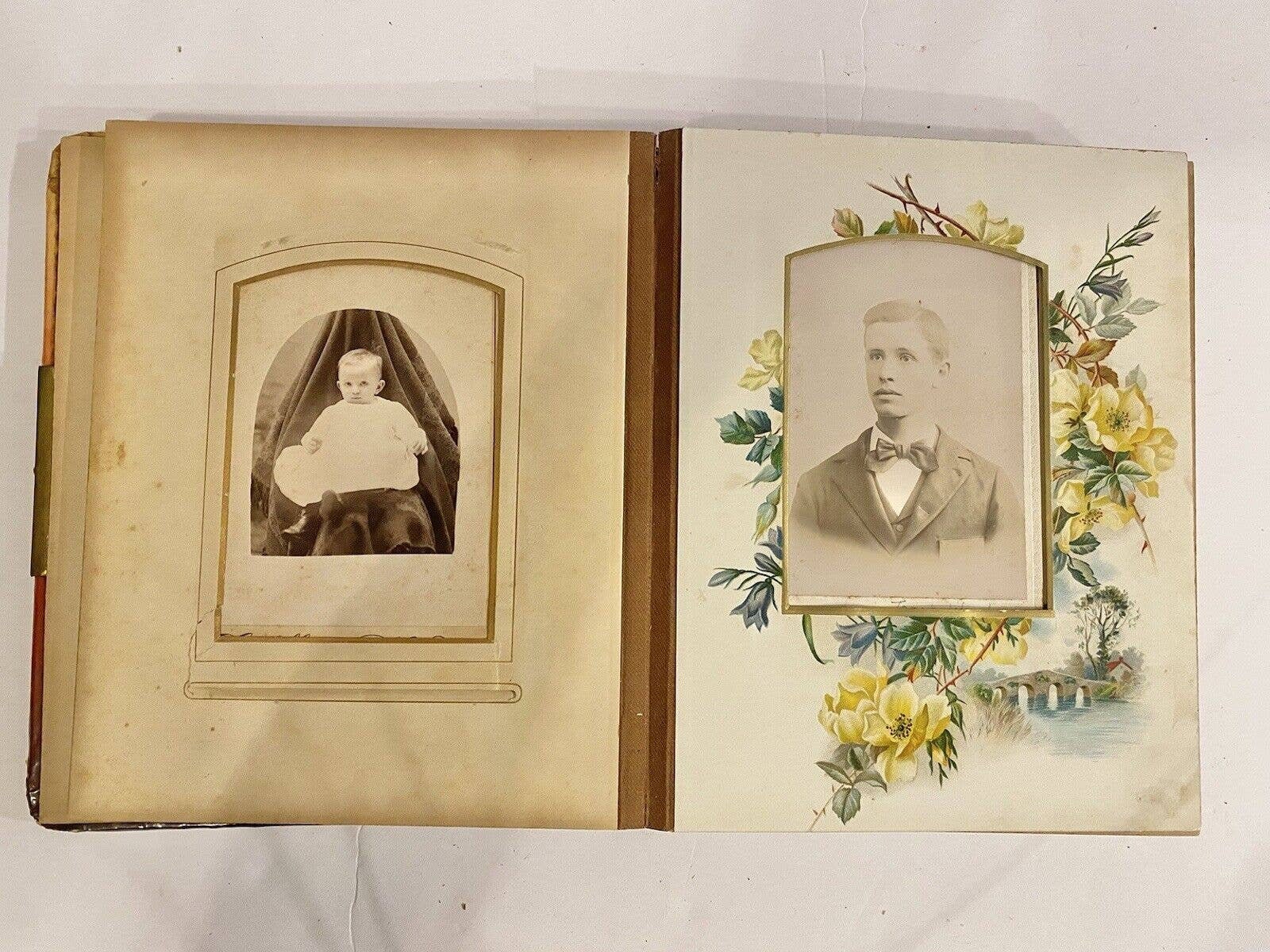 Vintage Victorian Photo Album 12 Vintage Photos in Album - Etsy