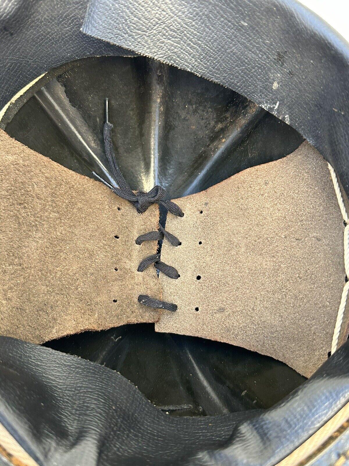 ANTIQUE COAL MINERS Turtle Shell Hat Helmet Orig Label Cool Cap Fine ...