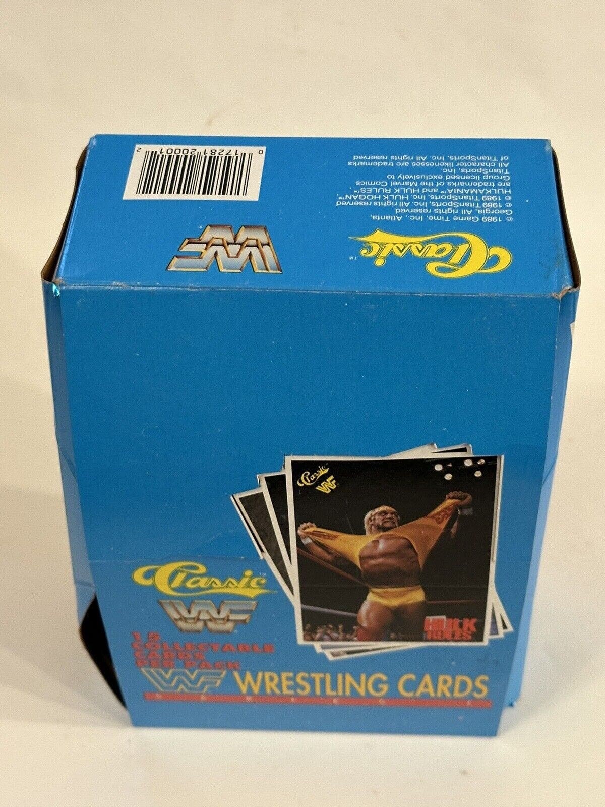 1990 Classic WWF Wrestling Series 1 Cards Full Box of 36 Sealed Foil ...