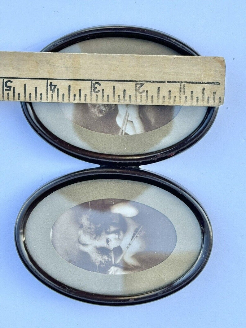 Vintage Ornate Double Oval Picture Photo Frame Antique - Etsy