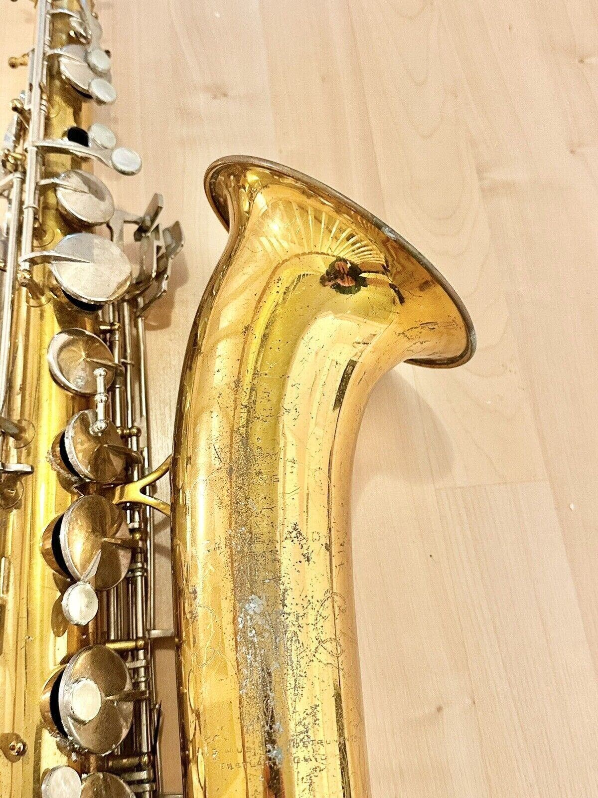 King Cleveland Model 615 Tenor Saxophone repair/restoration missing Parts - Etsy