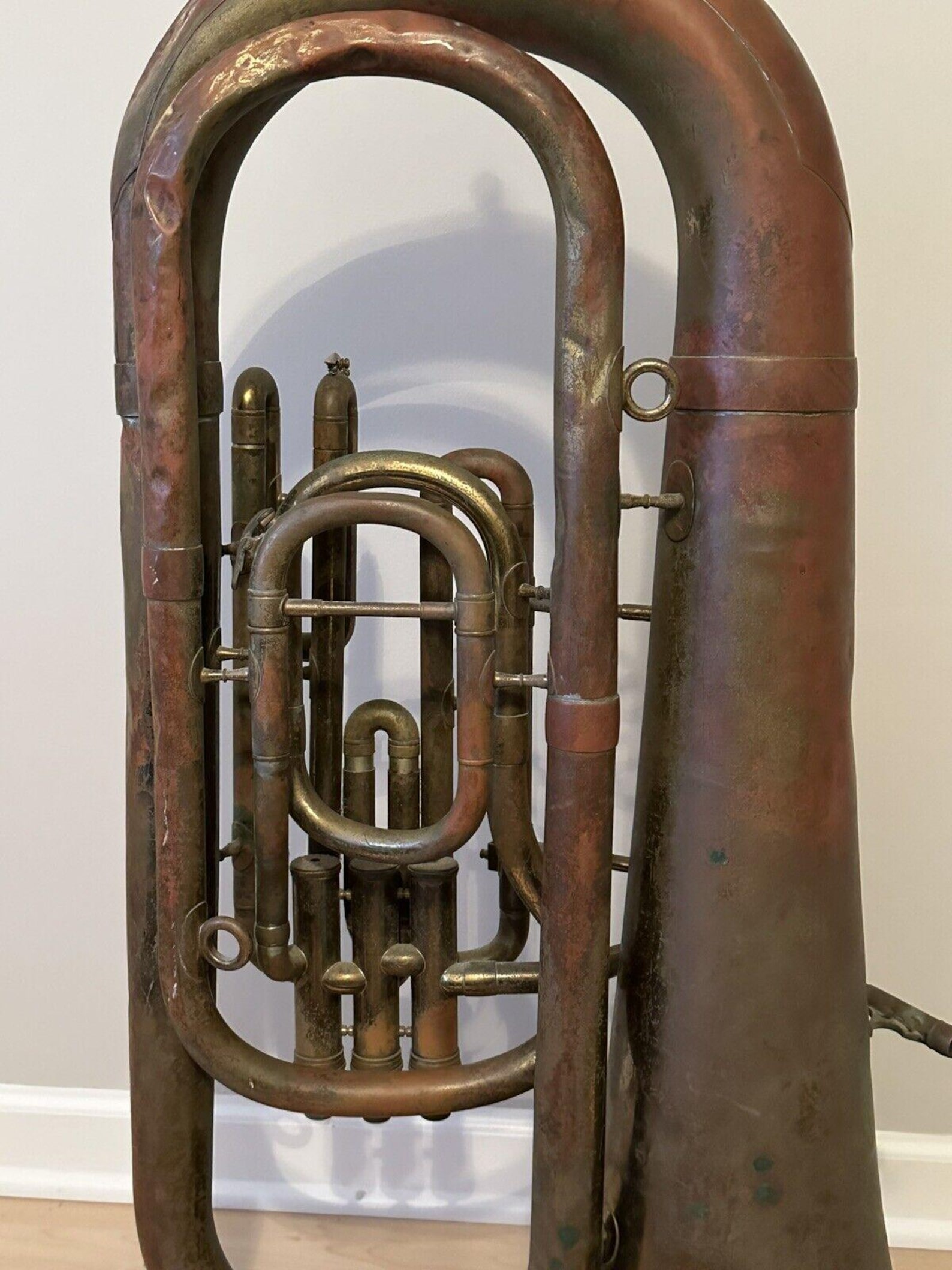 Vintage Horn BUESCHER Baritone Euphonium Tuba Horn Musical Instrument ...