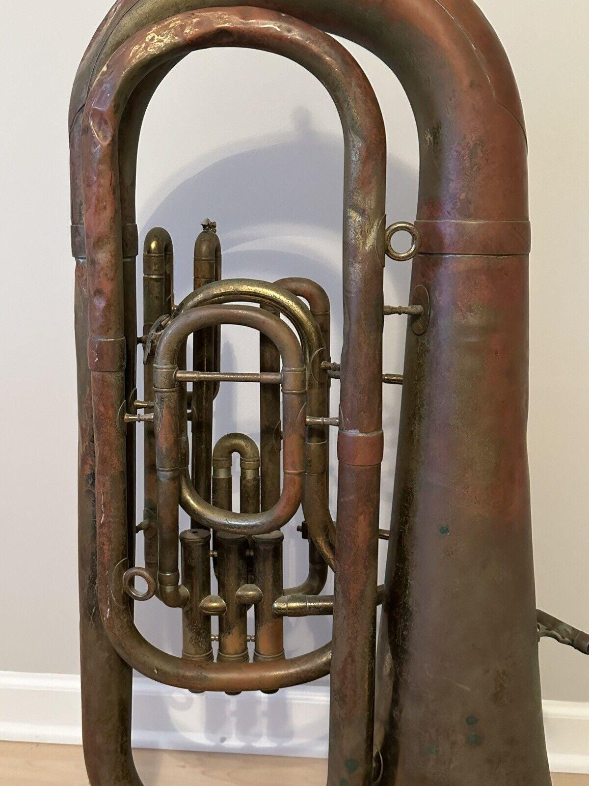 Vintage Horn BUESCHER Baritone Euphonium Tuba Horn Musical Instrument ...