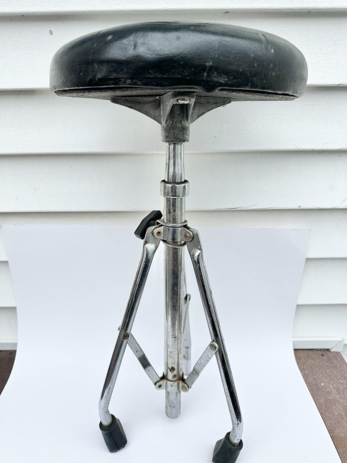 Vintage Ludwig Throne Stool Seat With Spin - Etsy