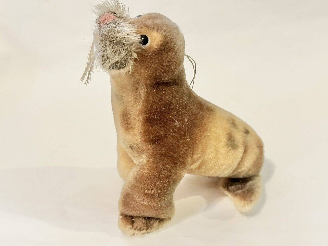 Steiff Robby Seal C. 1960s Plush Vintage - Etsy