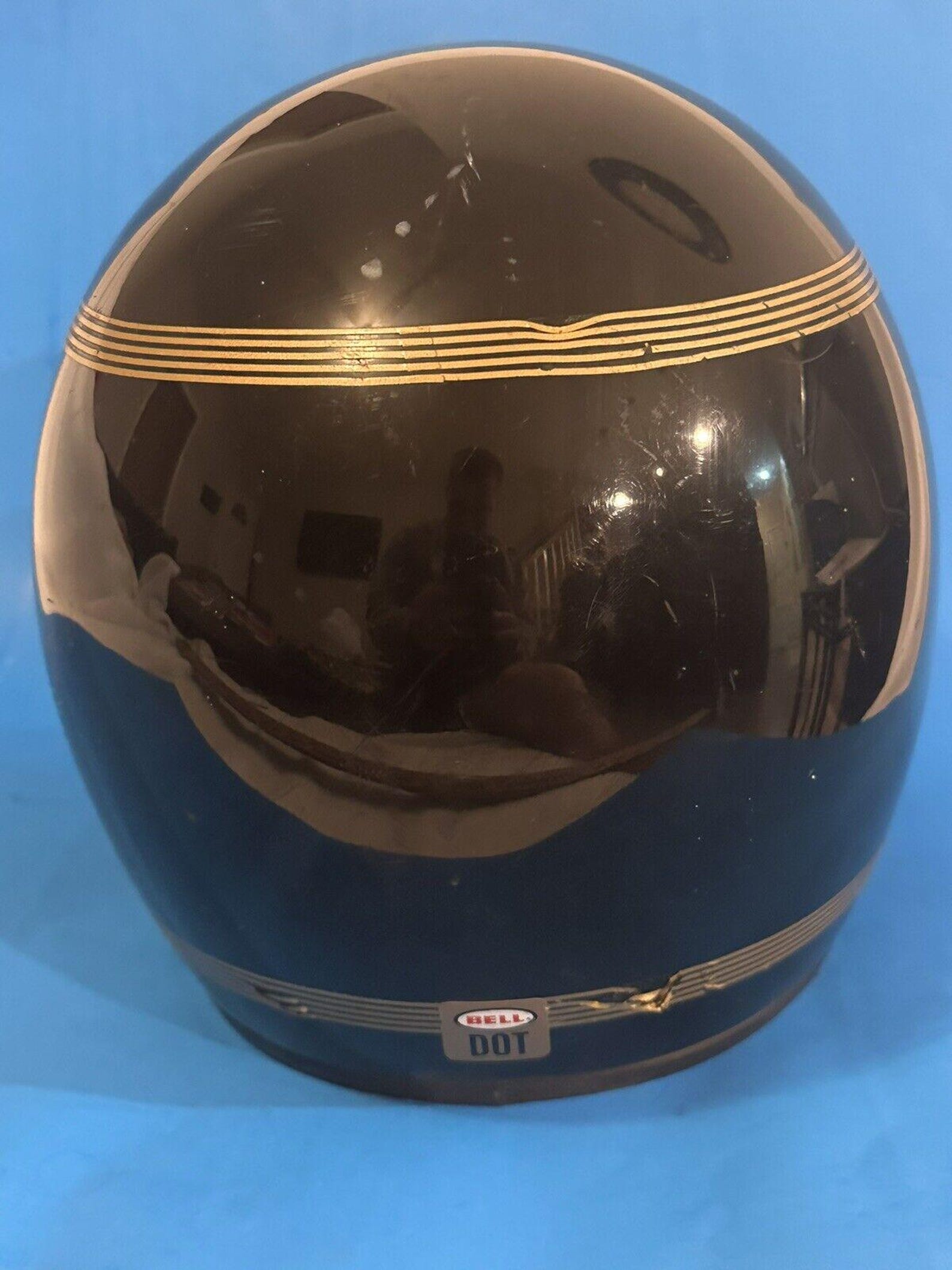 Vintage Bell Sprint Motorcycle Helmet Large /XL - Etsy