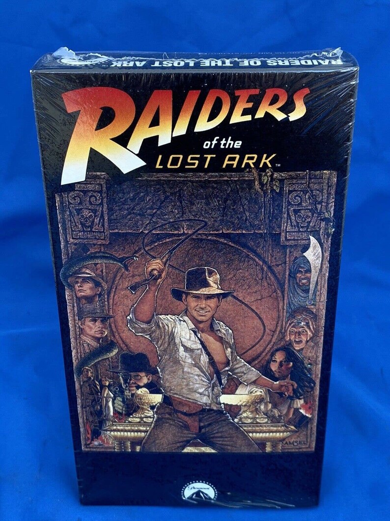 Raiders of the Lost Ark 1989 VHS Factory Sealed Paramount Home Video ...
