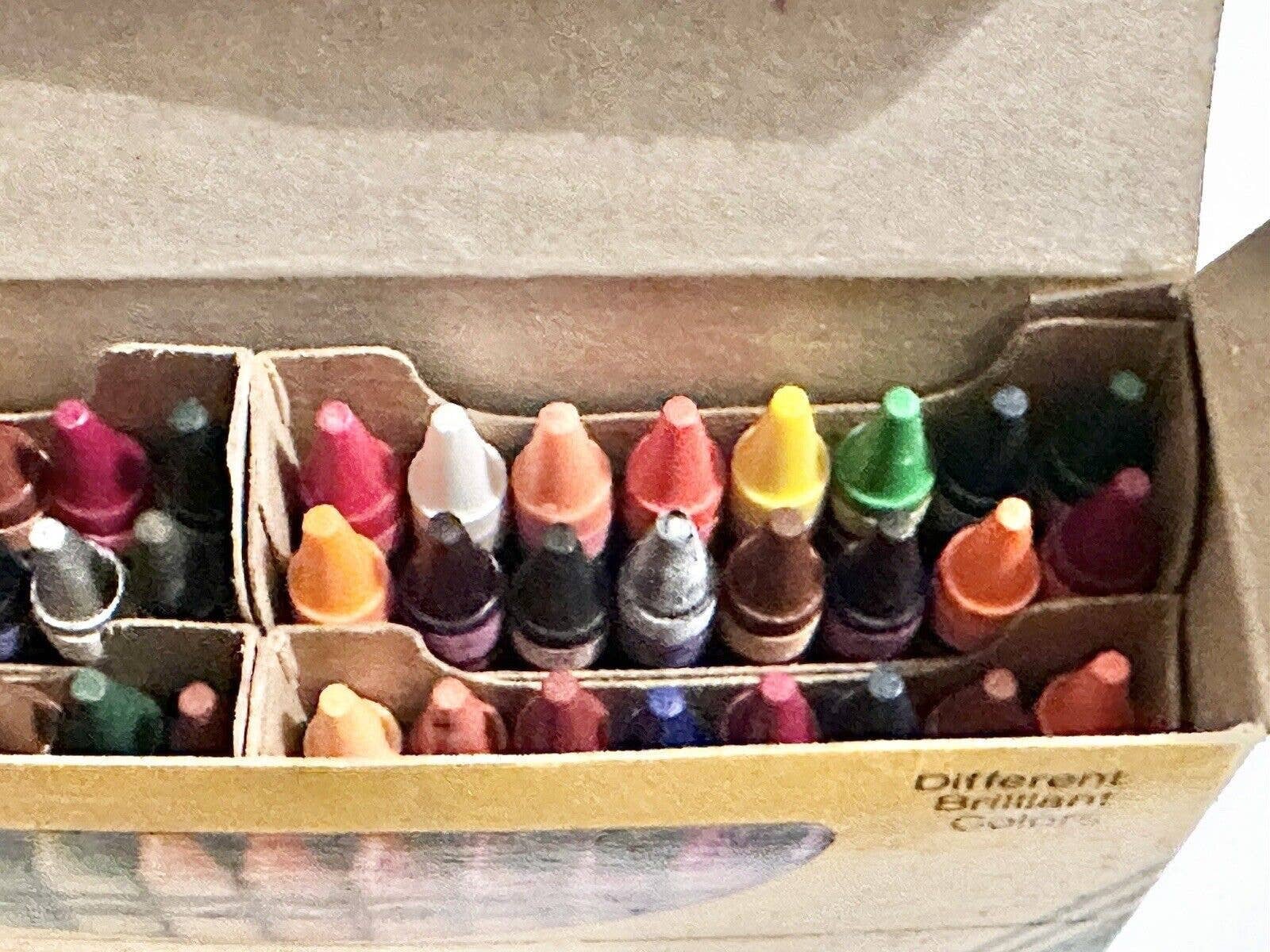 Vintage Crayola Crayons Smith & Binney Box of 64 W/ Sharpener 1990 . - Etsy