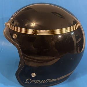 Vintage Bell Sprint Motorcycle Helmet Large /XL - Etsy