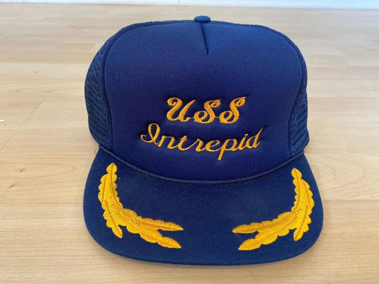 Vintage USS Intrepid US Navy Carrier Hat U.S Military Cap USA - Etsy