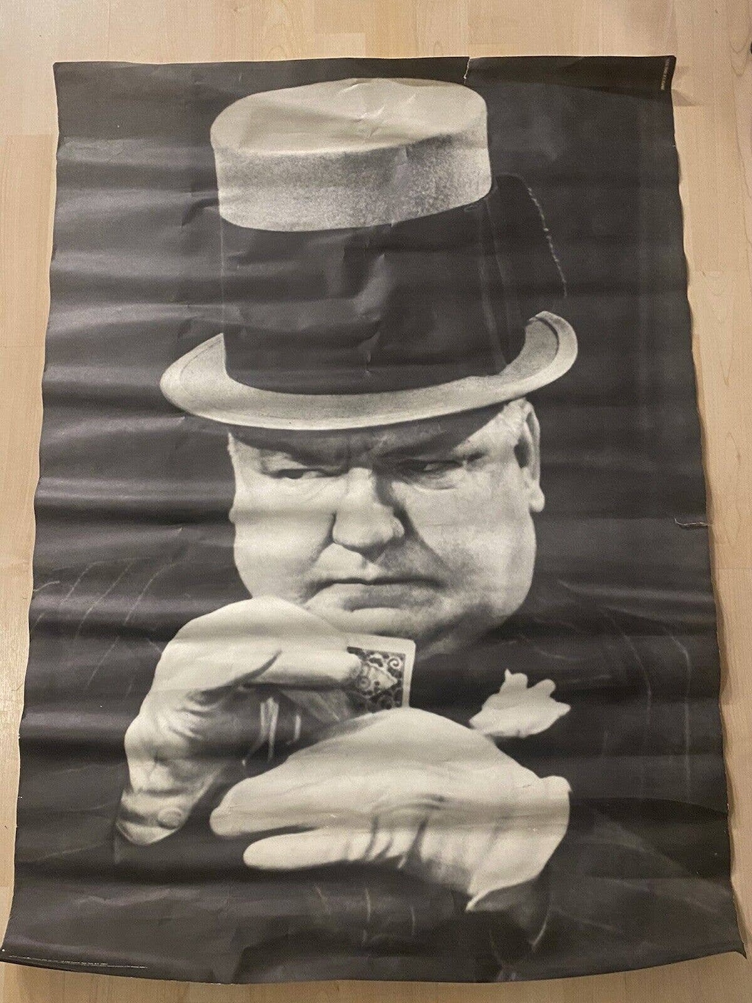W. C. Fields Vintage Poster Large Black and White Poster 1970's Antique ...
