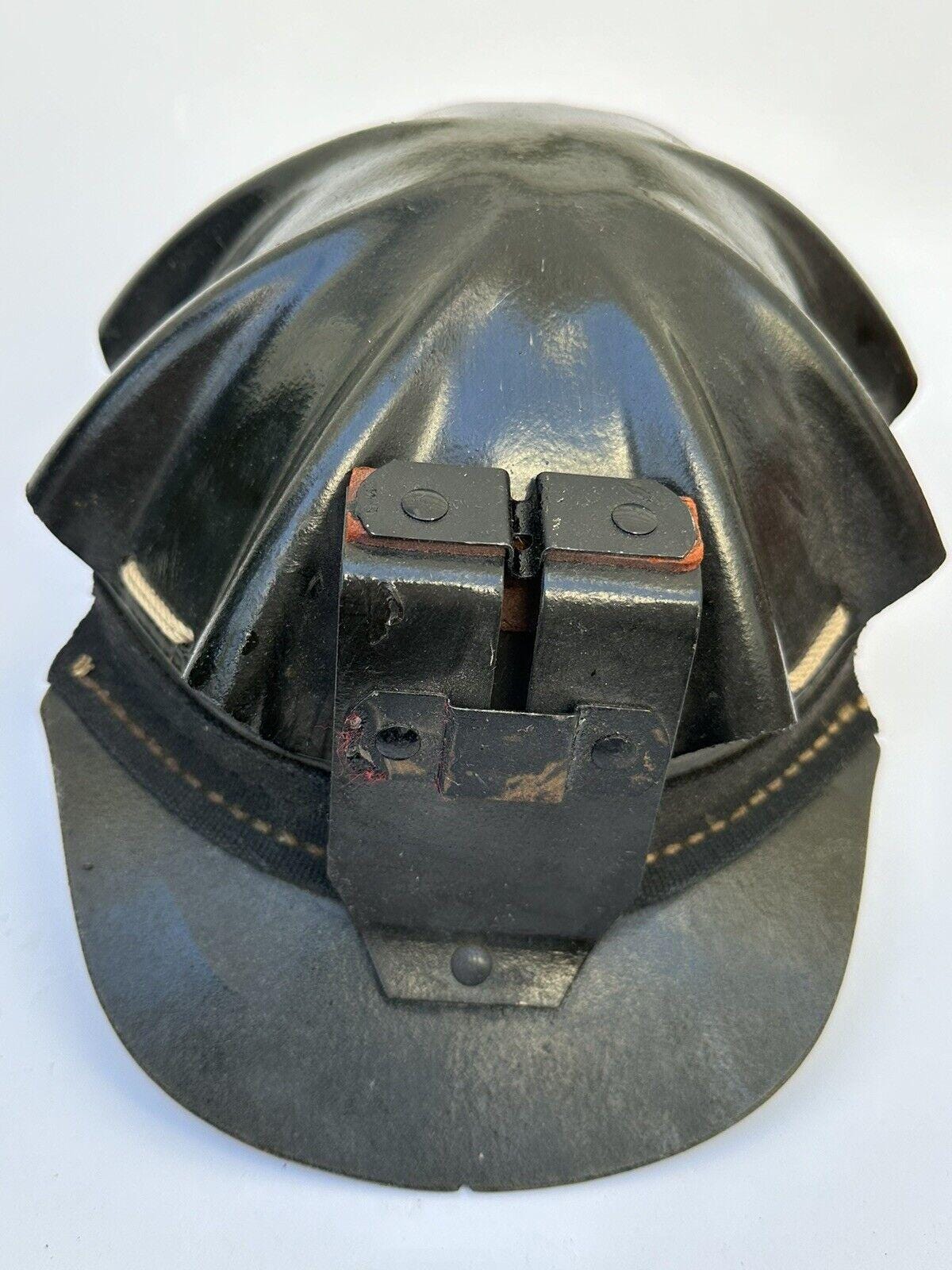 ANTIQUE COAL MINERS Turtle Shell Hat Helmet Orig Label Cool Cap Fine ...