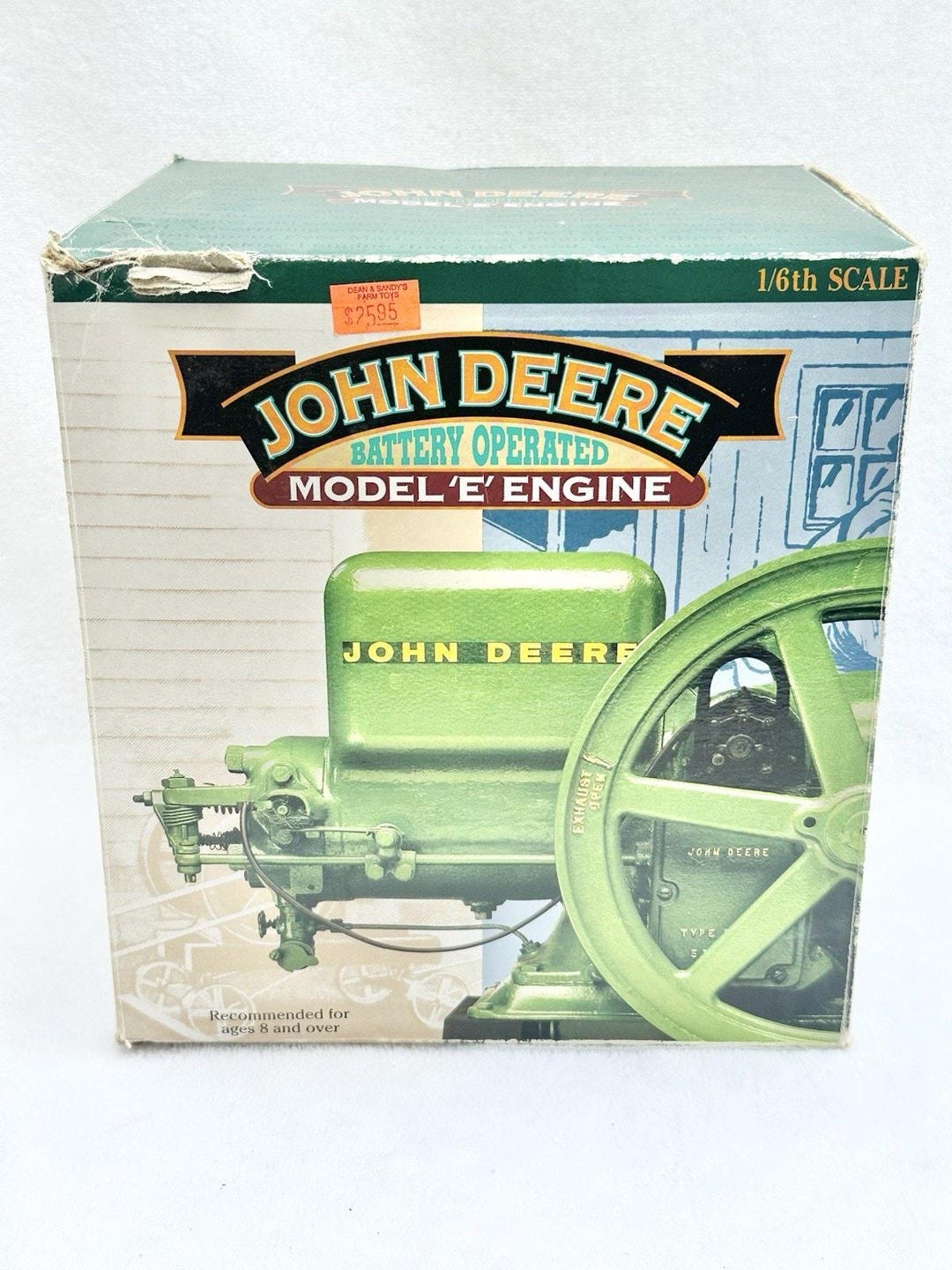 Ertl 1/6th Scale John Deere Battery Operated Model E Engine. - Etsy